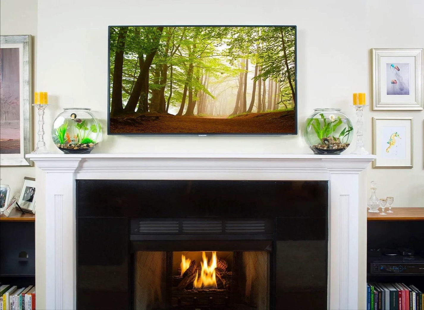 DIY Self Cleaning Conversion Kit for Anchor Hocking, 2 Gallon Fishbowl – NoClean Aquariums